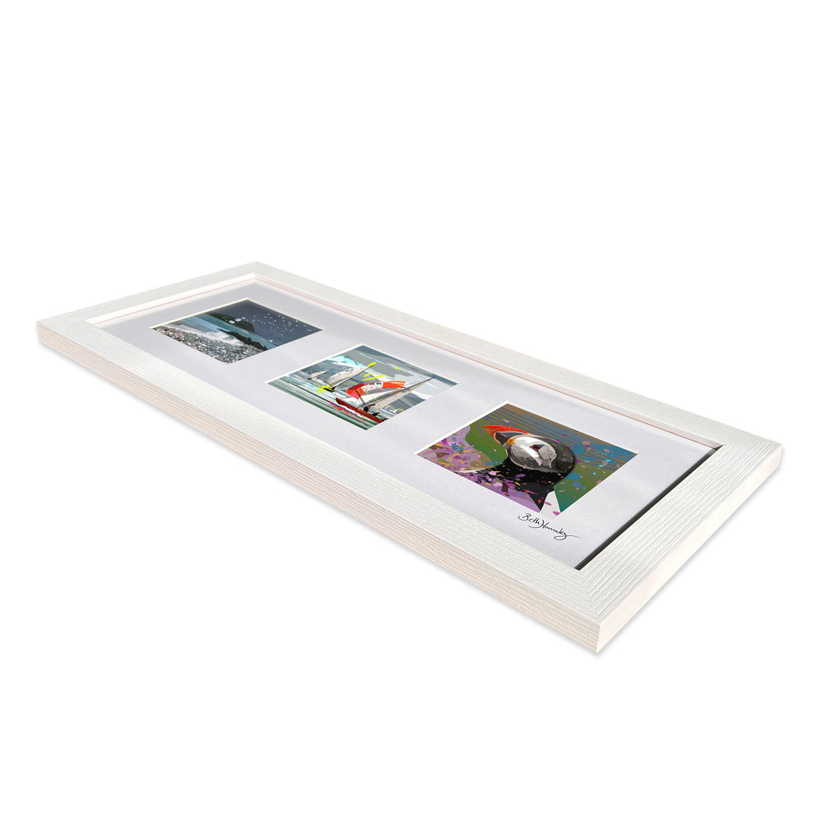 Triple Aperture Card Frame (Includes 3 Cards) | Oriel Beth Horrocks Gallery
