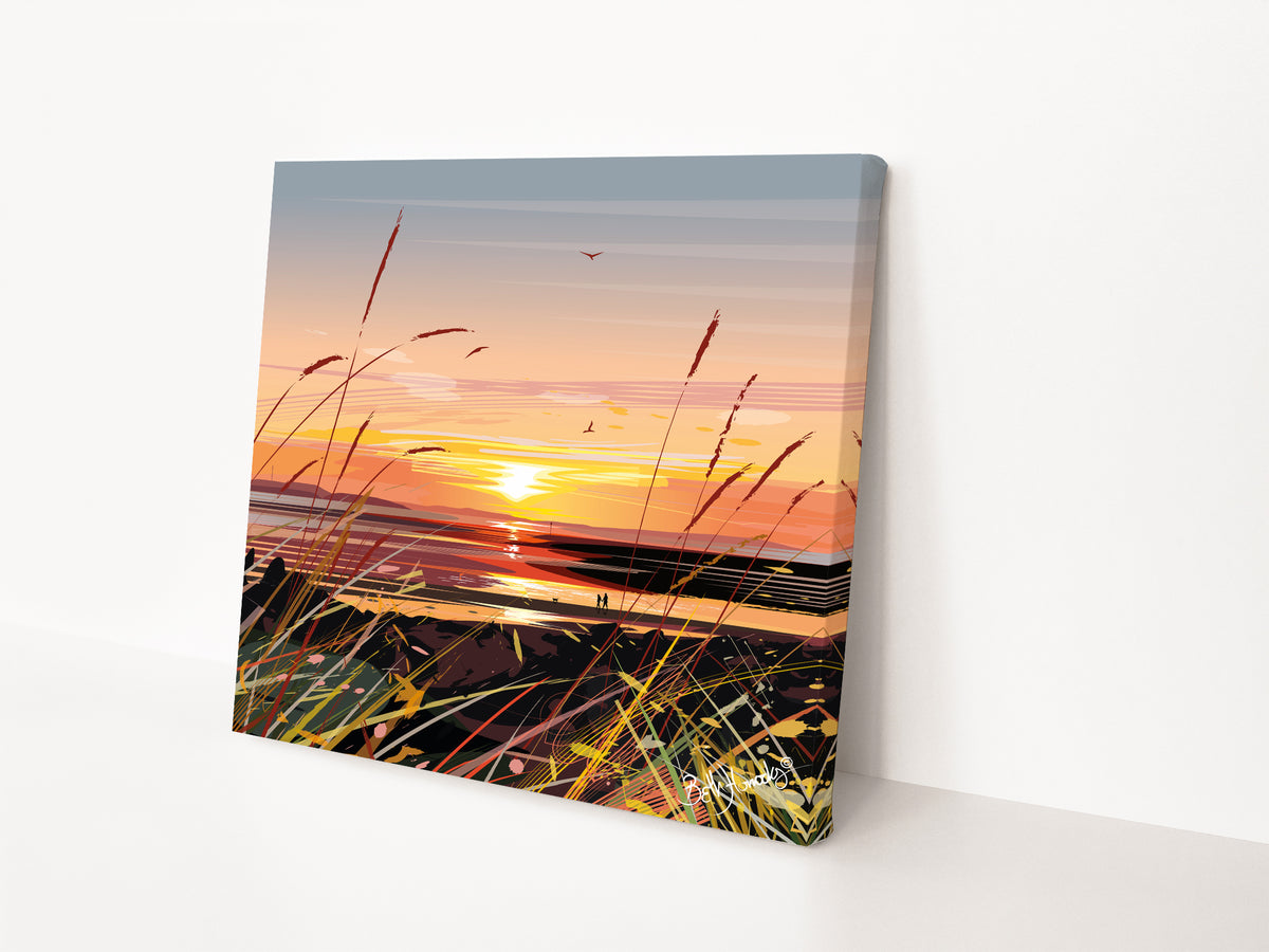 West Shore Sunset Canvas Print (Ltd. Ed) | Oriel Beth Horrocks Gallery